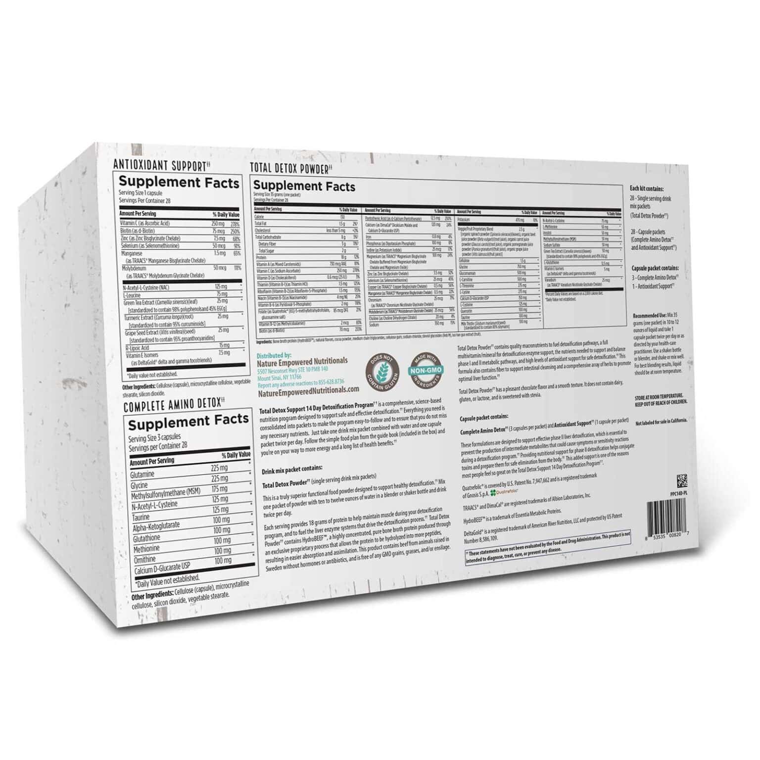 Total Detox Support – Best Full Body Detox Cleanse Kit | Dr. Doni