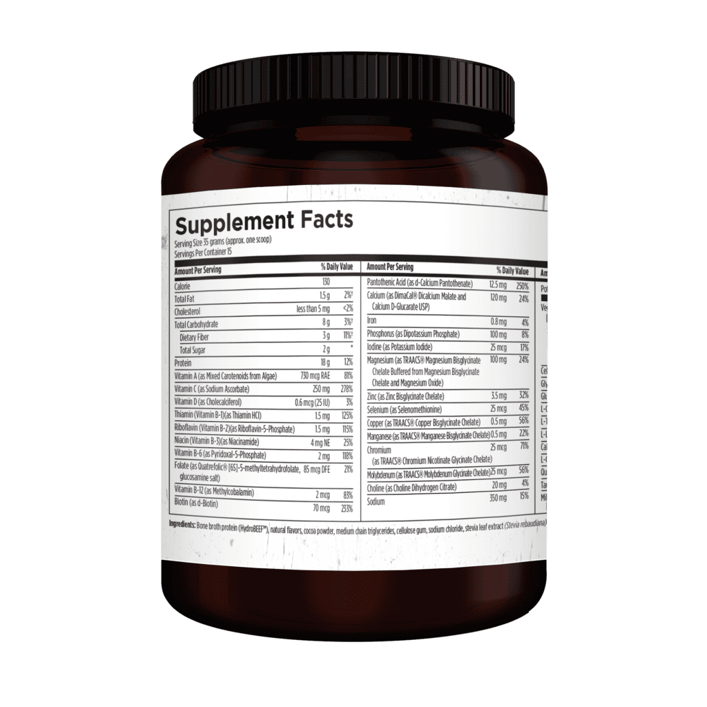 Daily Recovery Shake - Bone Broth Protein - Doctor Doni